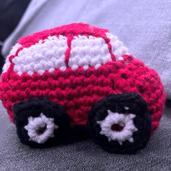 Crochet Mini Car Pattern, Crochet Car Pattern, Amigurumi Car, Toy for ...