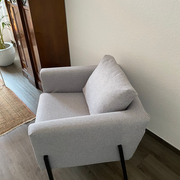 KOARP Armchair Cover Slipcover Hand Made With Multiple Color and Fabric ...