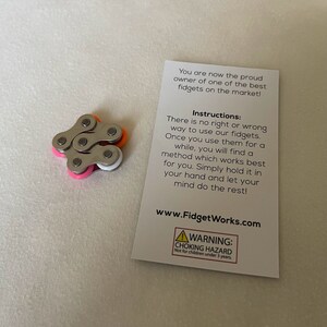 The Wave Bike Chain Link Fidget Toy | Etsy