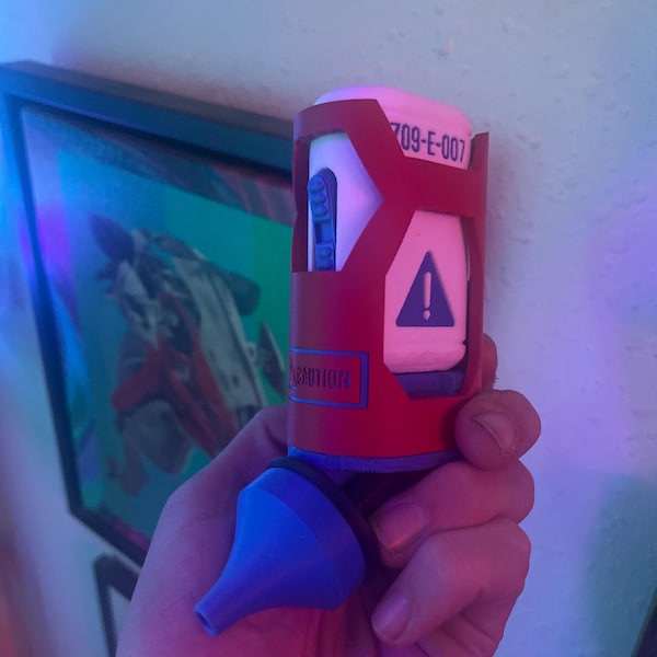 MAX DOC Cyberpunk 2077 Inspired Inhaler for Cosplay 3D Printed Replica ...