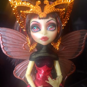 OOAK Custom Monster High Doll Repaint Amanita Nightshade Ever After ...