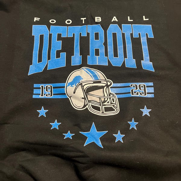 Detroit Football Shirt, Sunday Football, Detroit Football Sweatshirt ...