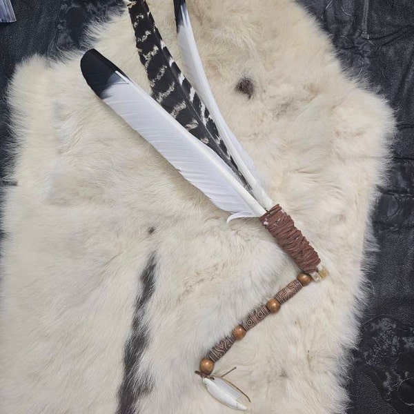 Eagle Feathers, 6 Pieces - Black Tipped Turkey Pointers 'imitation ...