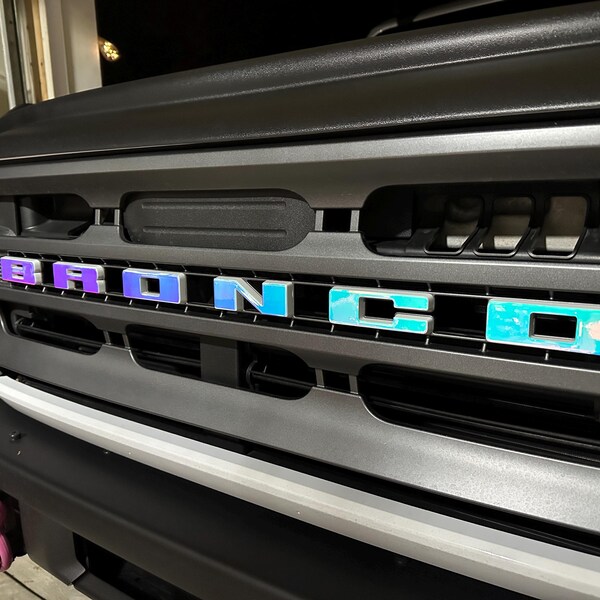 HDUSA Fits Bronco Dashboard USA American Flag Vinyl Decal Sticker Dash ...