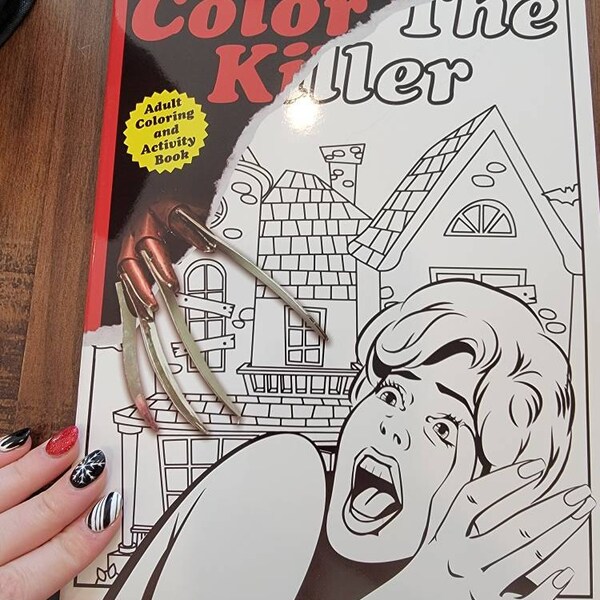 Color the Terrifier Coloring and Activity Book officially Licensed ...