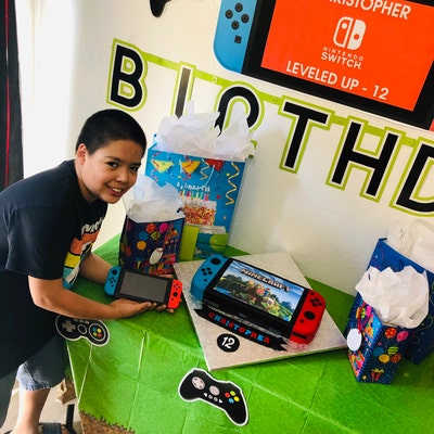 NES Style Controller Photo Prop Frame, Video Game Party Prop, Gamer ...