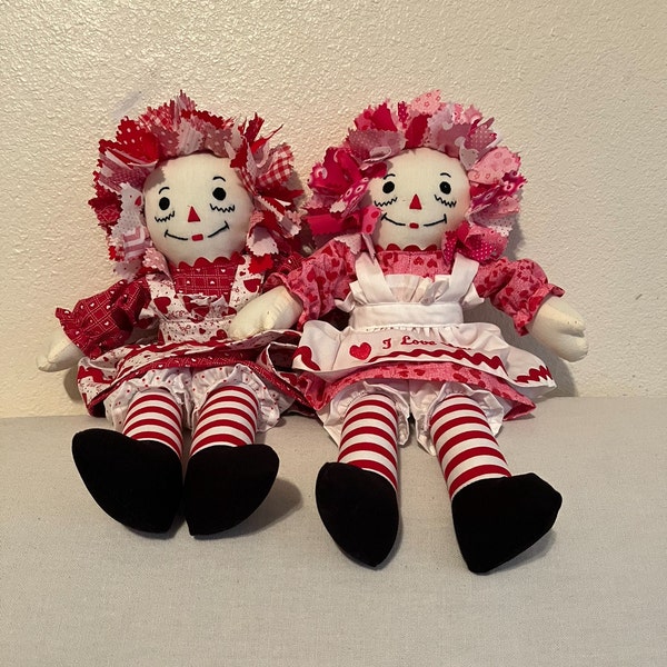 25 Inch Raggedy Ann African American Ladybug Dress Red Haired Doll ...