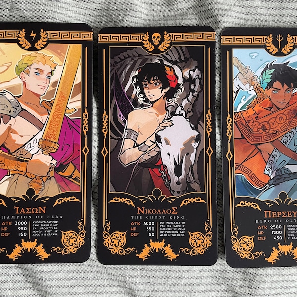 Percy Jackson - Mythomagic Cards and Charms - Etsy