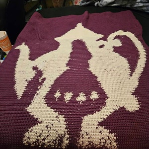 Anubis Mask Crochet Afghan Pattern Graph - Etsy