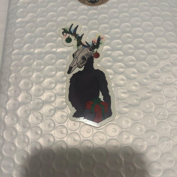 Hello Friend- Wendigo Sticker - Etsy