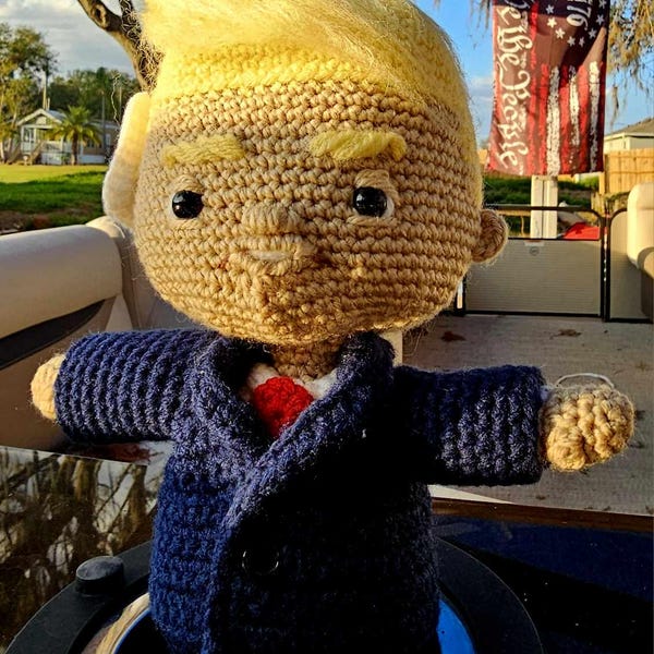 CROCHET PATTERN: Amigurumi-trump Doll - Etsy