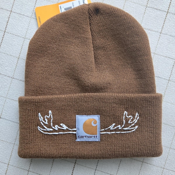 Embroidered Hat Stick and Stitch, Beanie Embroidery Pattern, Clothing ...