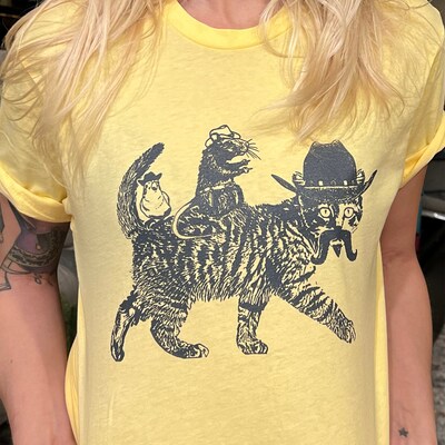 Funny Cat T Shirt Meow's It Going Shirt Cute Cat Pun Tee - Etsy