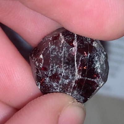 Raw Garnet Chunks A Grade Red Garnet Stone Raw Garnet Loose Stone Real ...
