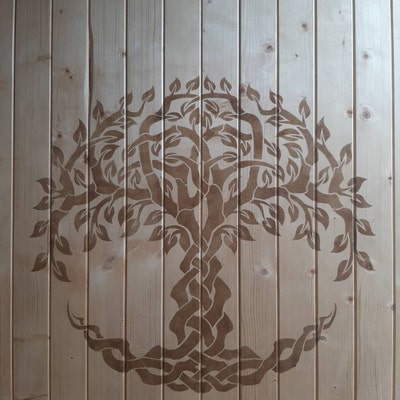 Stencil Mandala FELICITY Stencil Mandala Pattern for DIY - Etsy