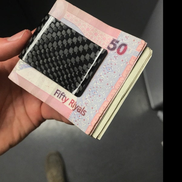 Double Sided 100% All Carbon Fiber Money Clip. - Etsy