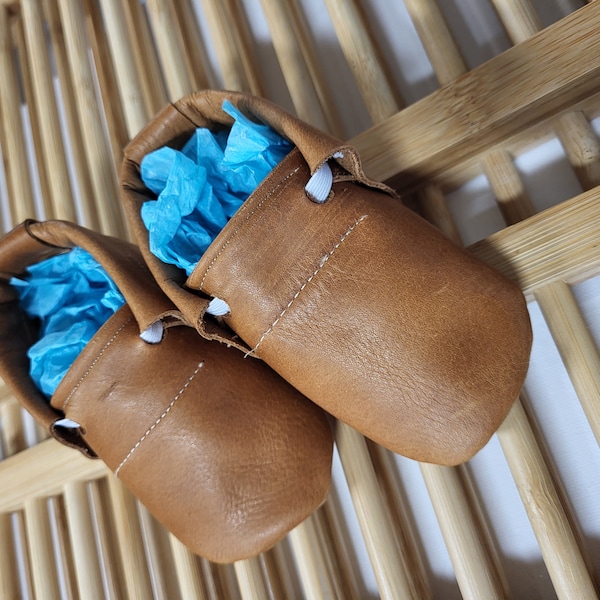 Simple Leather Baby Shoe Pattern for Leathercrafters - Baby & Toddler ...