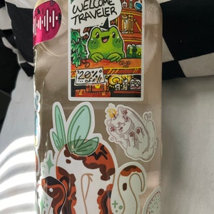 Tiny Frog Art Waterproof Sticker Set V2 - Etsy