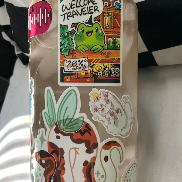 Tiny Frog Art Waterproof Sticker Set V2! - Etsy