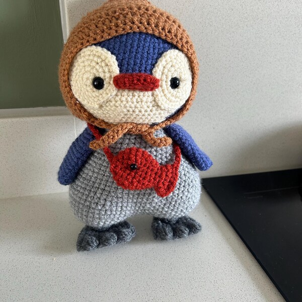 Digital Nora the Little Duck Crochet Pattern Instant Download DIY ...