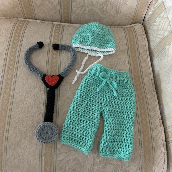 Crochet Stethoscope Pattern, Stethoscope Pattern Only, Toy Stethoscope ...