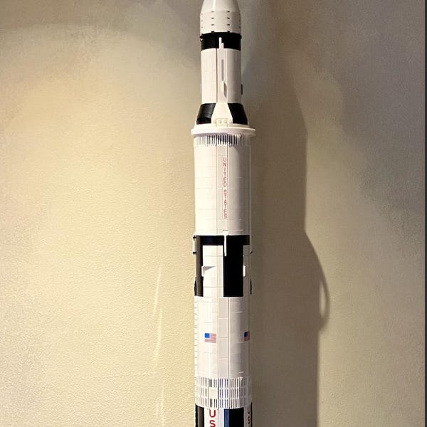 Wall Mounting Kit for Displaying Apollo Saturn V Rocket - Etsy