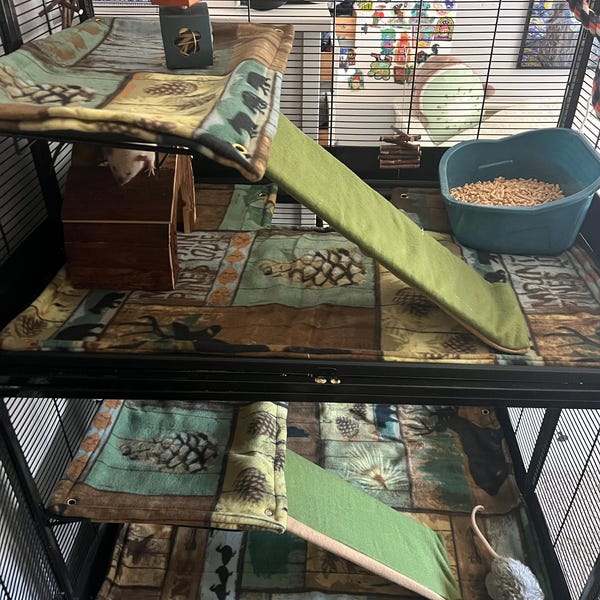 Fleece Scraps Fleece Bedding Fleece Strips Rat Toy Nesting Material Pom ...