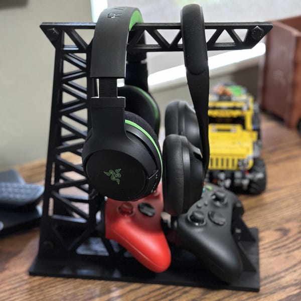 Game Controller Holder Headphones Stand Headset Hanger Mast Industrial ...