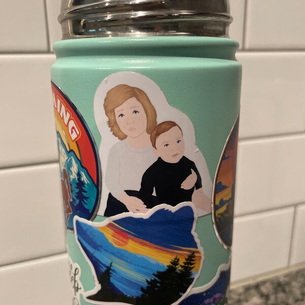 Custom Family Stickers, Family Decals Stickers, Family Name Stickers ...