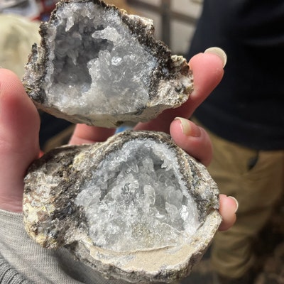 Whole Mexican Geode break Your Own Geodes GUARANTEED HOLLOW - Etsy