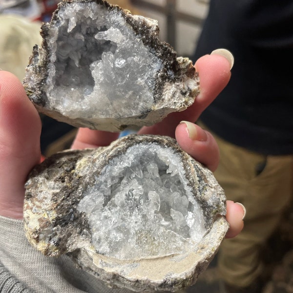 Whole Mexican Geode break Your Own Geodes GUARANTEED HOLLOW - Etsy