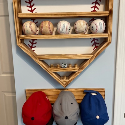 Traditional Baseball and Ring Display Holds 44 Rings/medals - Etsy