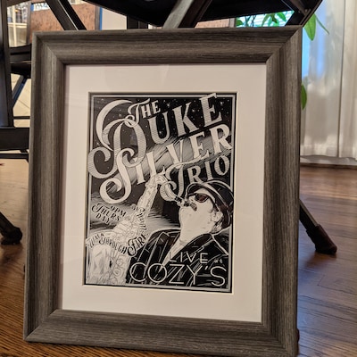 Duke Silver Parks and Rec Fan Art Print - Etsy