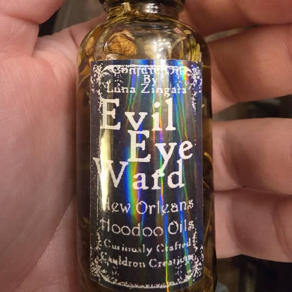 Evil Eye Protection Oil, Evil Eye Ward, Return to Sender Oil, Curse ...