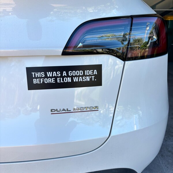 Bestie Please Let Me Merge | Car Bumper Sticker Magnet | Funny Meme ...