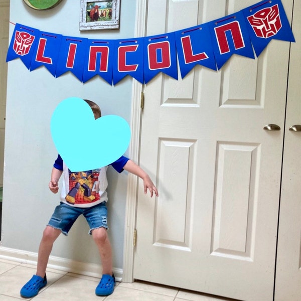 Personalized Optimus Prime Banner Transformers Banner Optimus ...