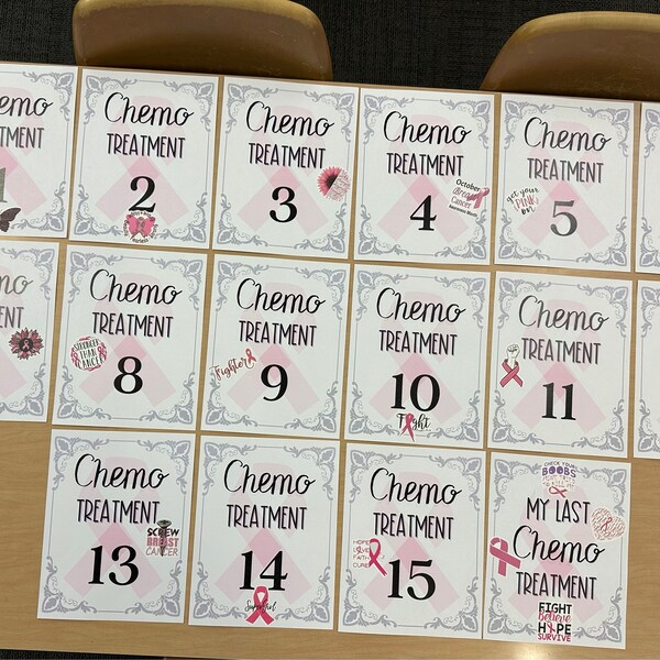 Chemo Treatment Sign, Chemotherapy, Last Treatment, Cancer - Etsy