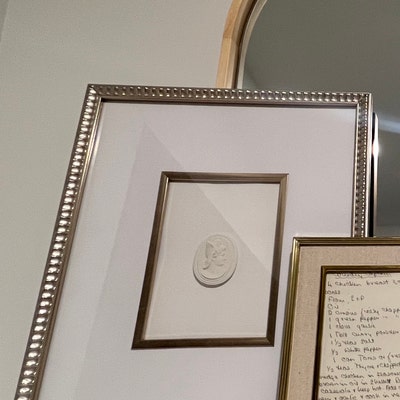 Framed Intaglio Art - Etsy