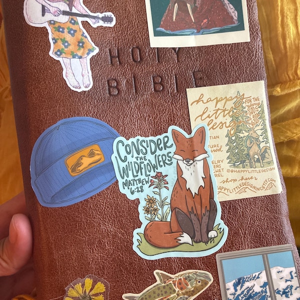 Outdoorsy Sticker Pack | Weatherproof Travel/nomad/granola Stickers ...