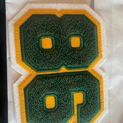 Letterman Jacket Number/letter Chenille Patch - Etsy