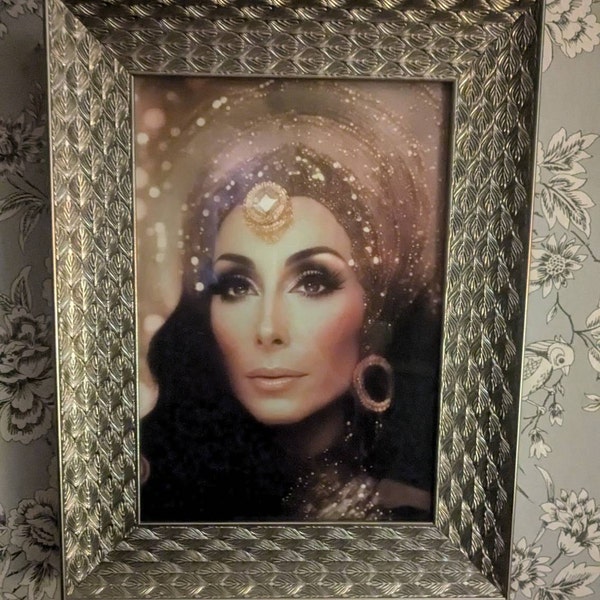 Mid Century Modern Kitsch Print of Kanna - Wall Art, Valdimir ...