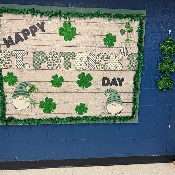 Spring Bulletin Board Kit Classroom Library Door Display Class Decor ...