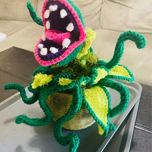 Crochet Audrey 2 Man Eating Plant Photo Tutorial Feed Me - Etsy