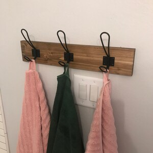 Farmhouse Wall Hook Bathroom Towel Hook Rustic Towel Hook - Etsy