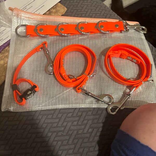 5/8" Biothane® Grooming Loop With Side Buckle, Waterproof Webbing W ...