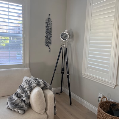 Metal Ibrahim Islamic Wall Art, Islamic Wall Decor, Goldarabic ...