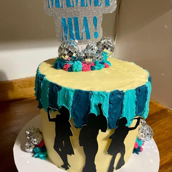 Mamma Mia Cake Topper | Custom Cake Topper | Birthday Cake Topper ...