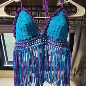 Fringe Crochet Top Pattern PATTERN ONLY - Etsy