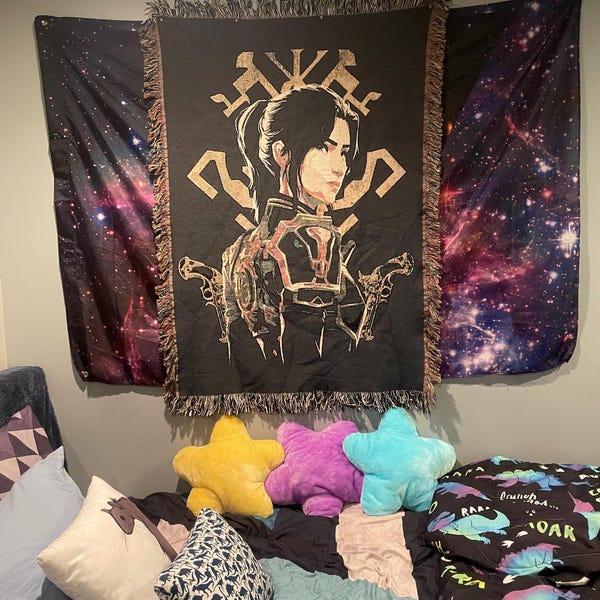 Stardew Valley Woven Blanket, Stardew Valley Tapestry, Stardew Valley ...