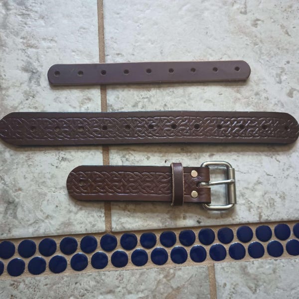 Leather Shield Strapping Kit for SCA Armored Rattan Combat - Medieval ...